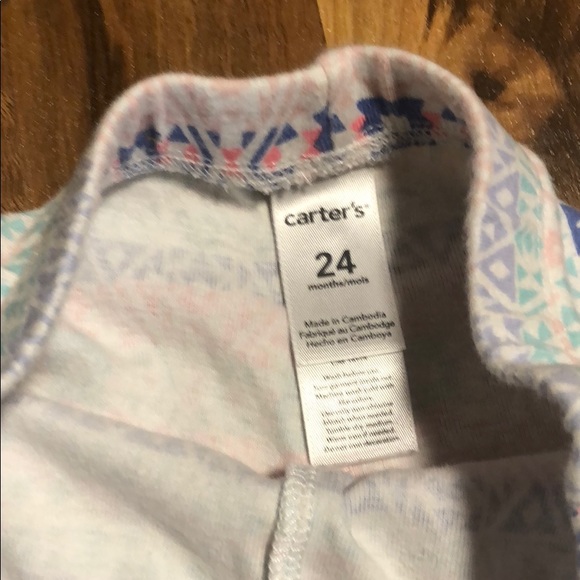 Carter's | Matching Sets | Carters Girls Vest And Leggings Set | Poshmark